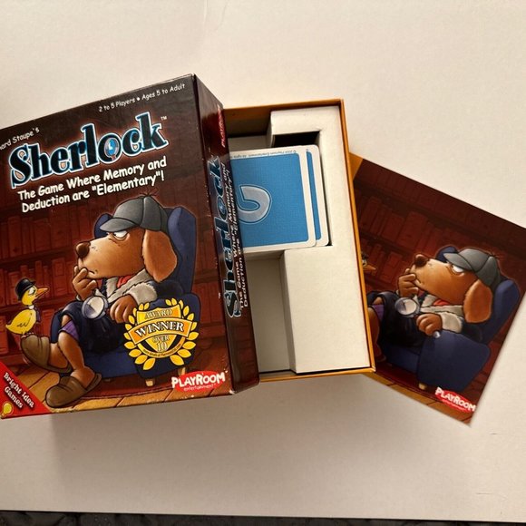 Playroom Entertainment | Toys | Reinhard Staupes Sherlock Card Game J25 ...